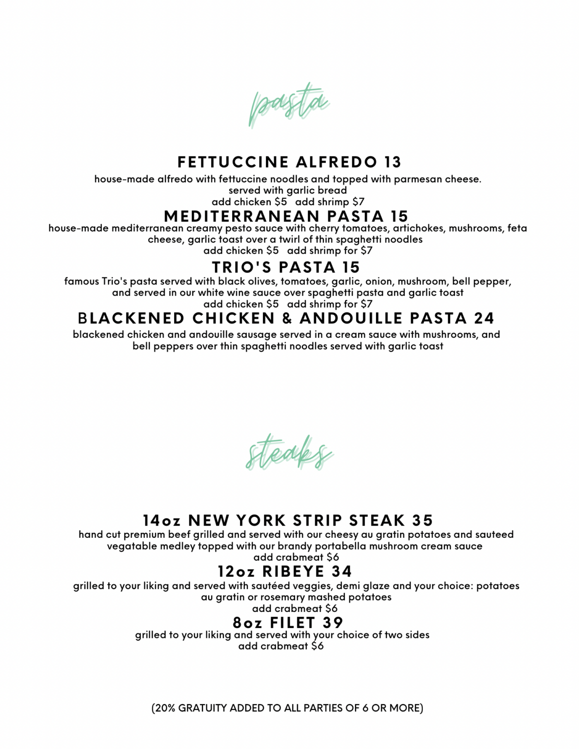 Main Menu | Trio's Alexandria