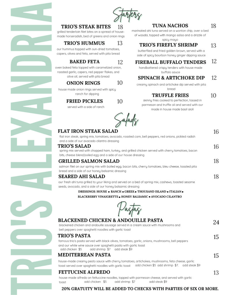 Main Menu | Trio's Alexandria