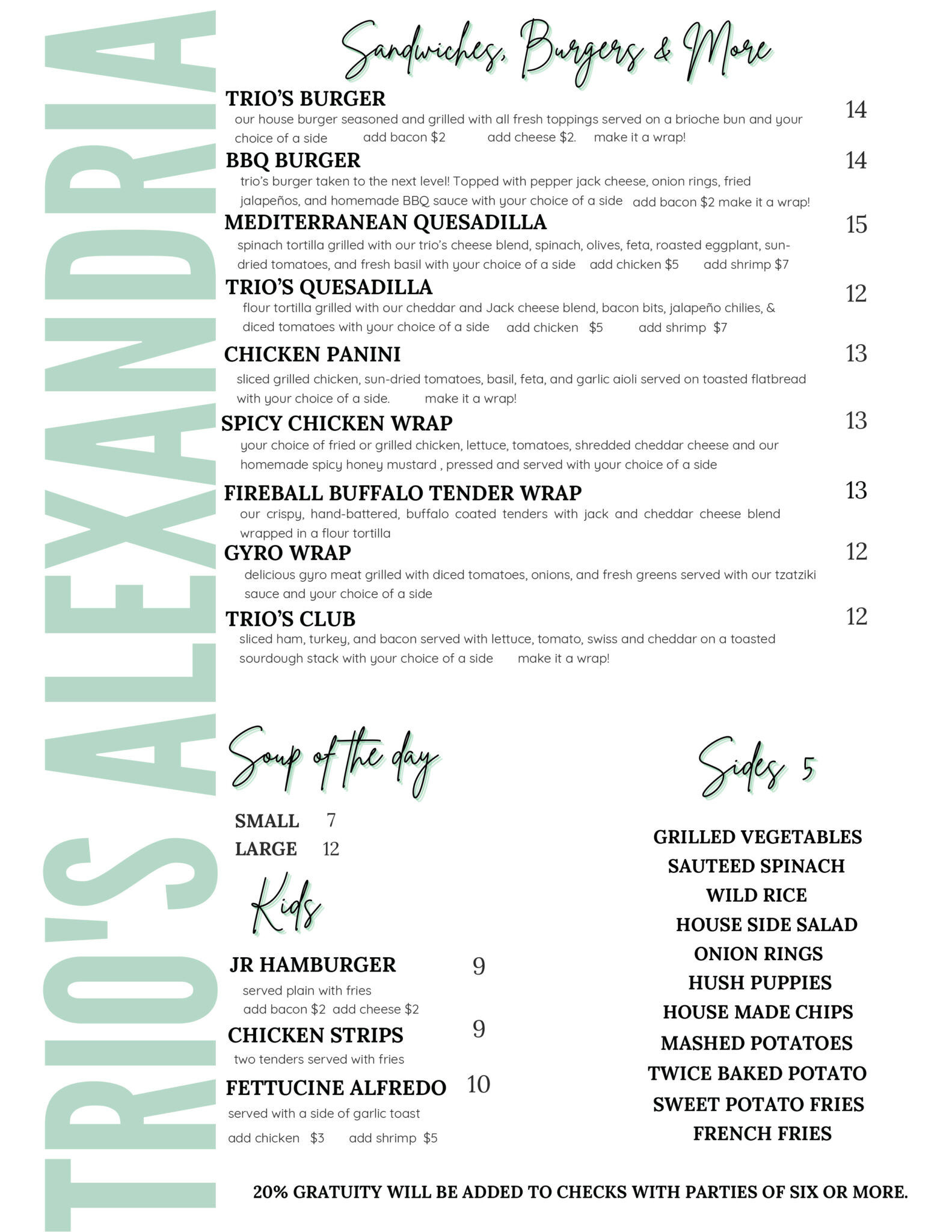 Main Menu | Trio's Alexandria
